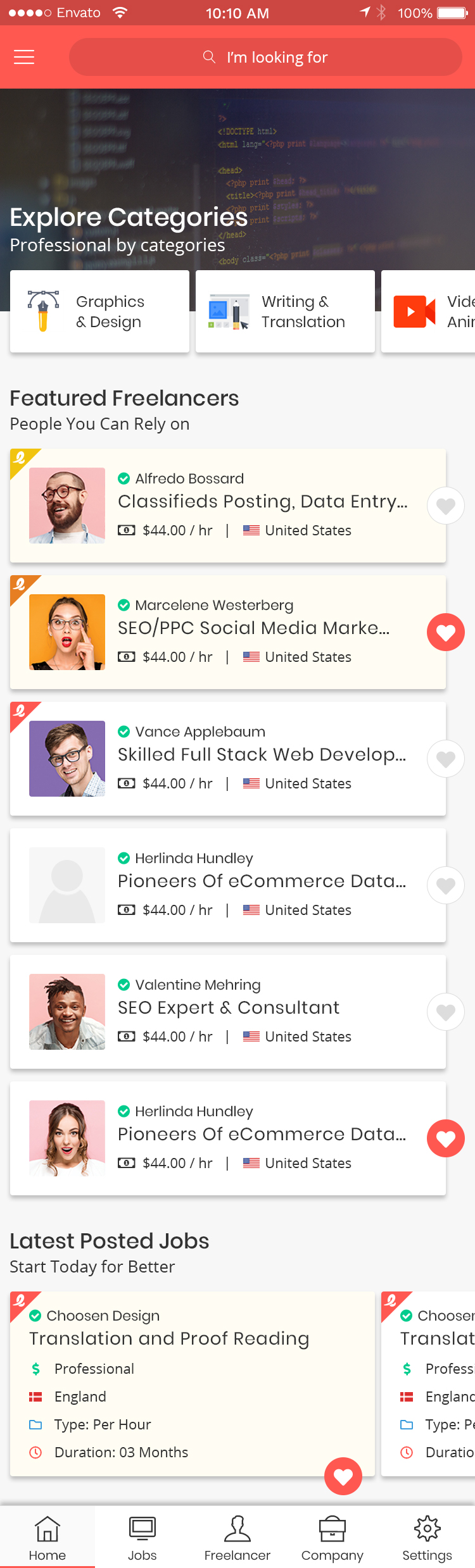 Enlisto - Mobile App PSD Template by AmentoTech | ThemeForest